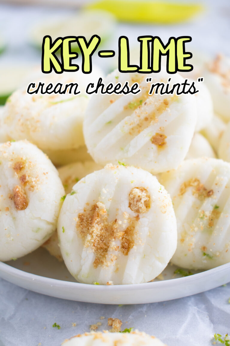 Key-Lime Pie Cream Cheese " Mints" - Make the Best of Everything