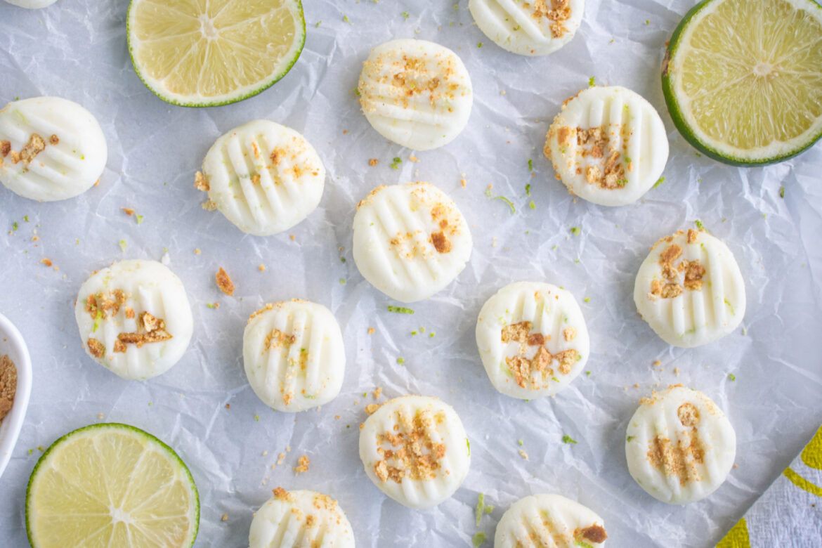 Key-Lime Pie Cream Cheese " Mints" - Make the Best of Everything