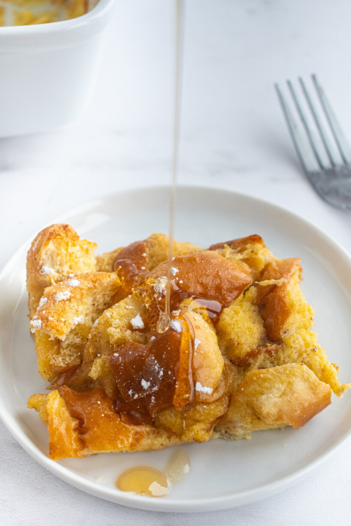 Hot Dog Bun French Toast Bake - Make the Best of Everything