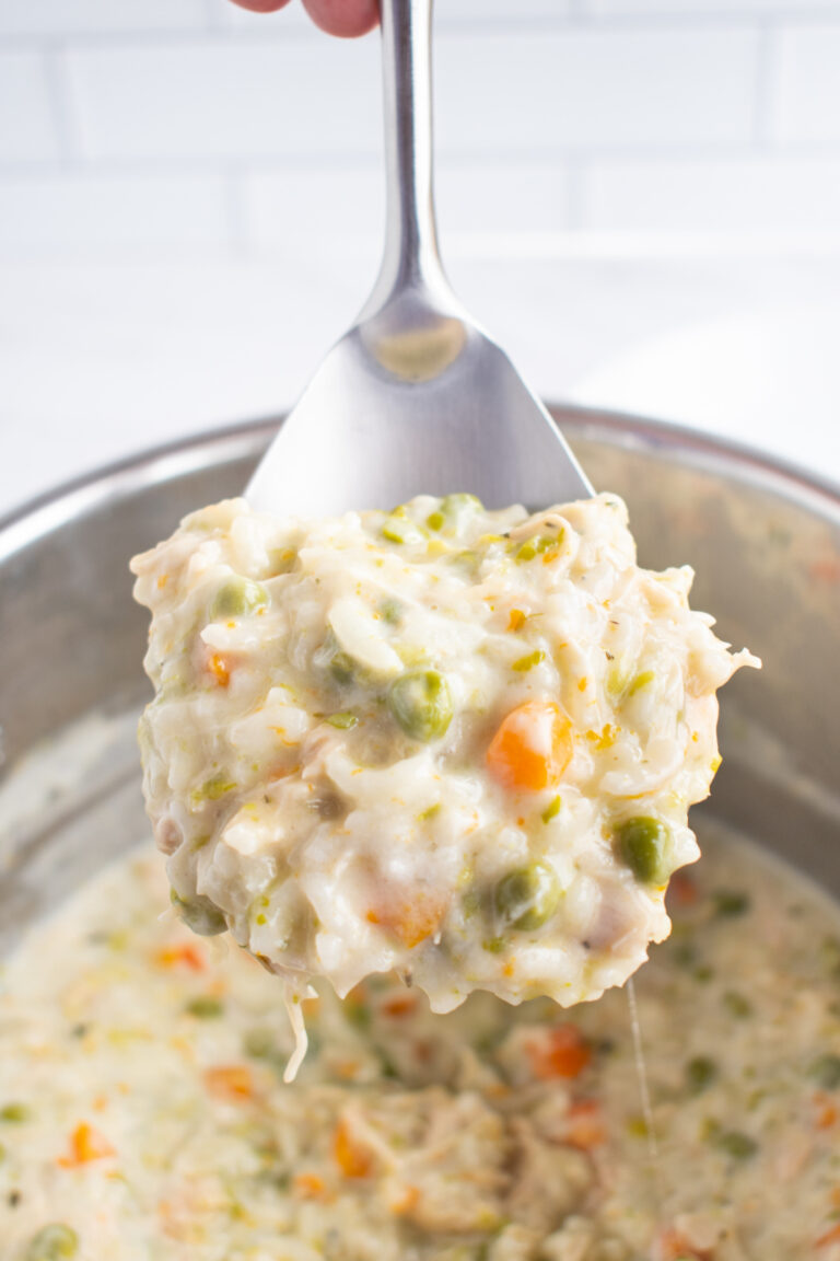 Chicken Pot Pie Risotto - Make the Best of Everything