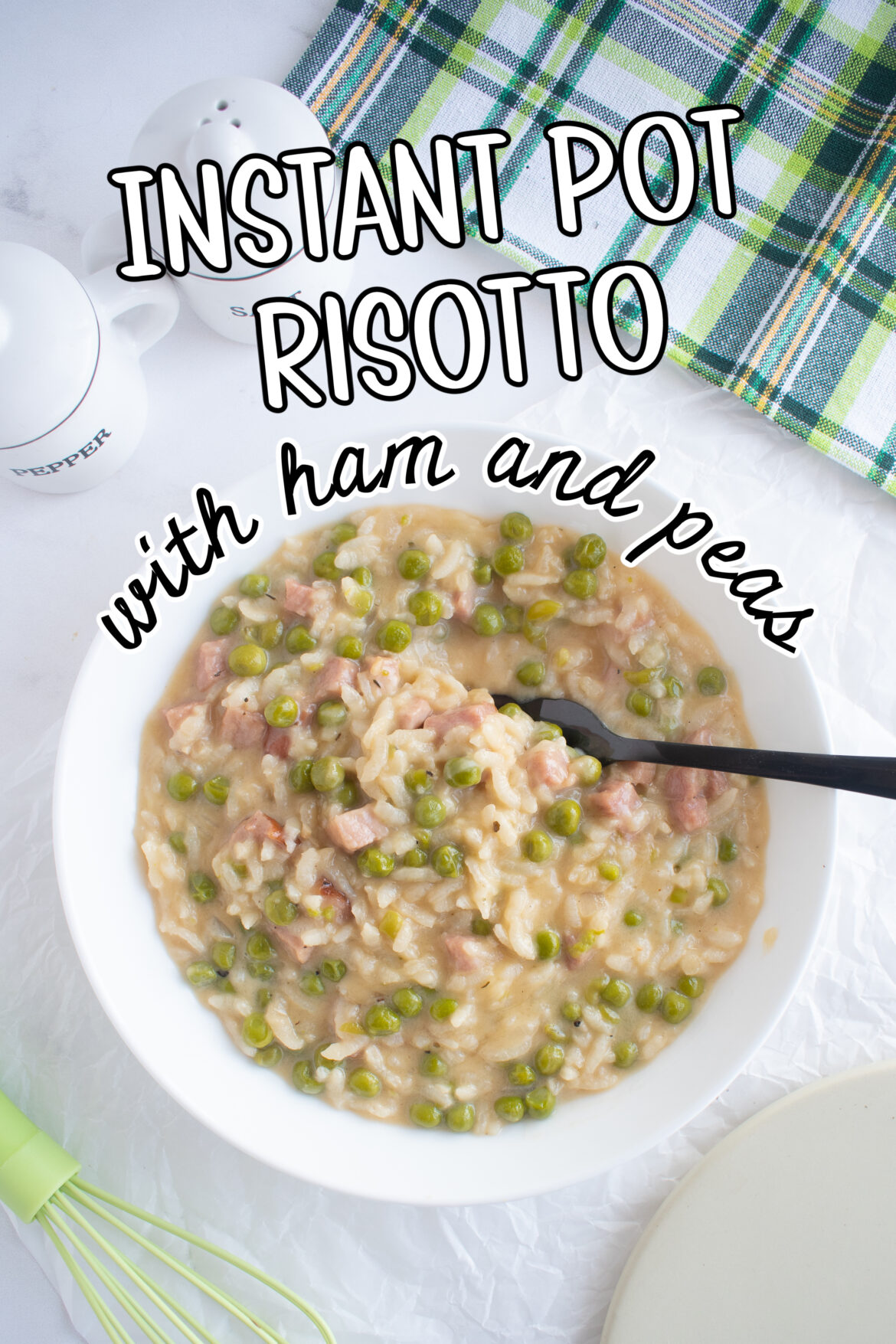 Ham and Peas Risotto - Make the Best of Everything