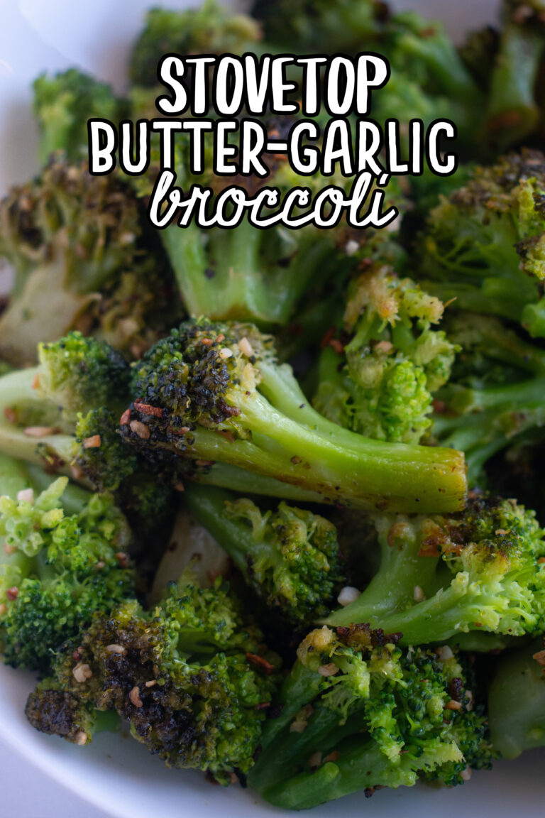 Stovetop Butter Garlic Broccoli - Make the Best of Everything